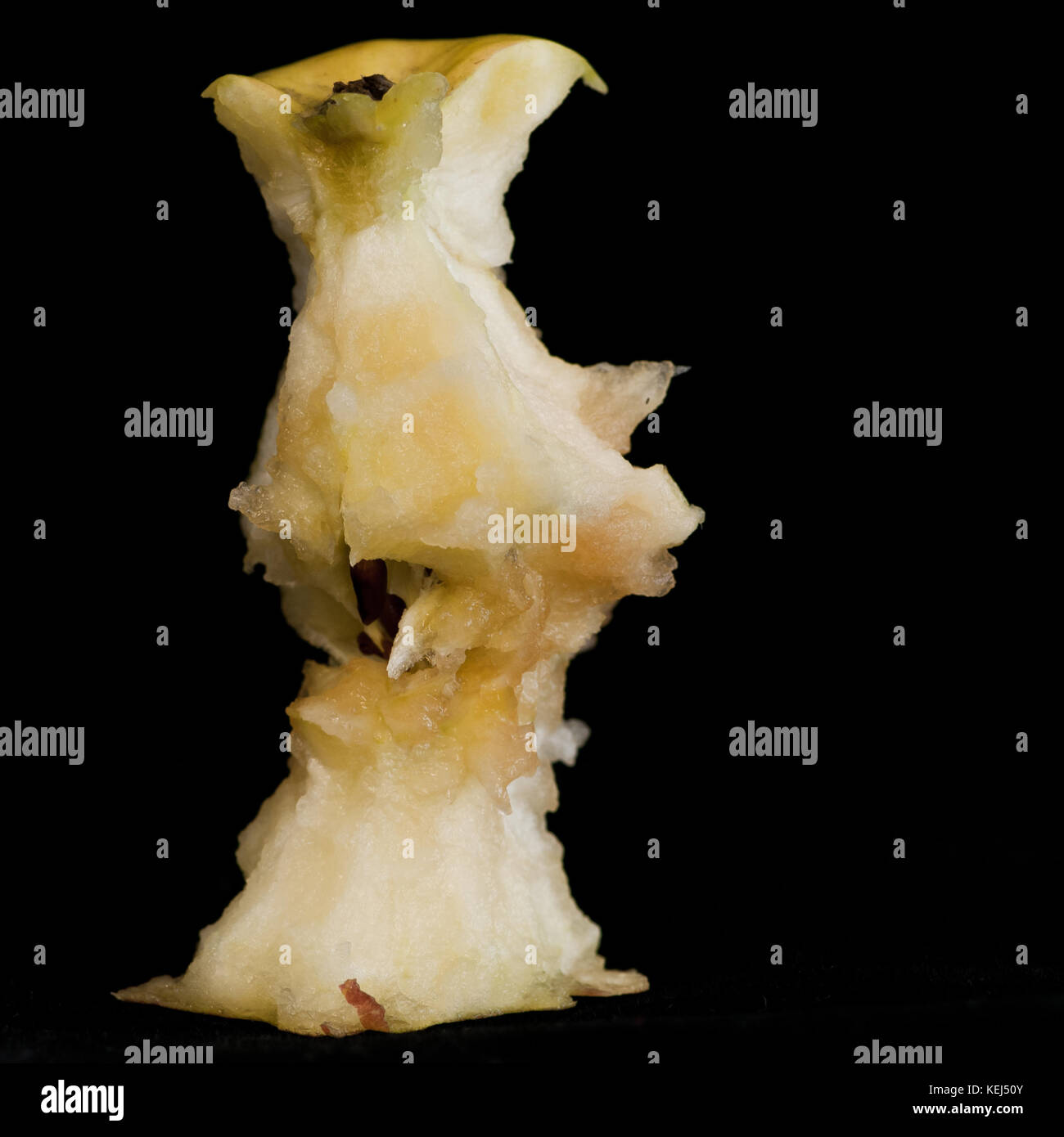 Eaten apple core hi-res stock photography and images - Alamy