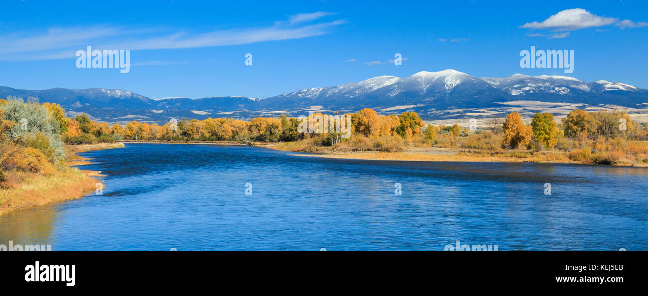 Montana panorama fall colors hi-res stock photography and images - Alamy