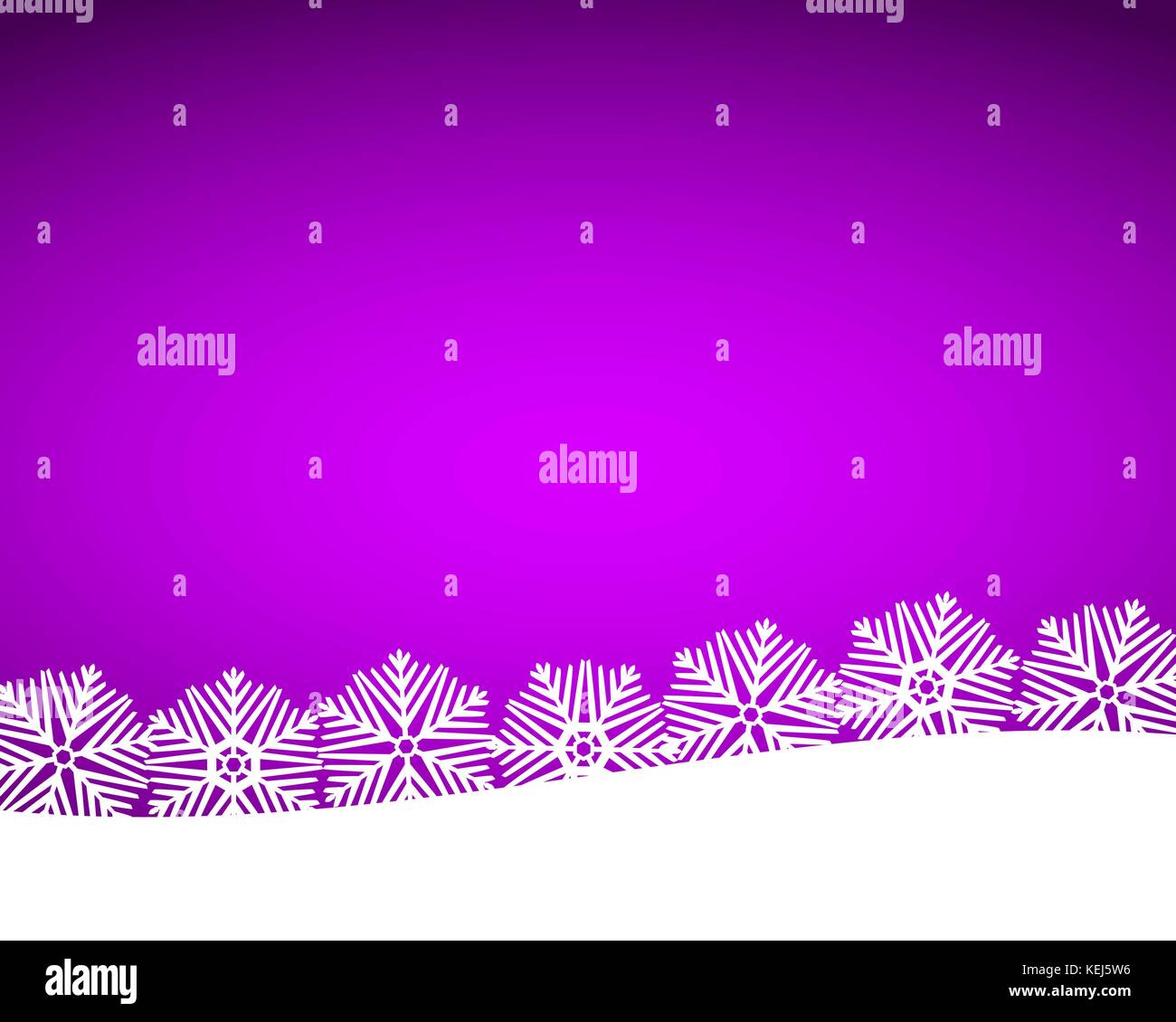 Christmas purple background with snowflakes Stock Vector Image & Art ...