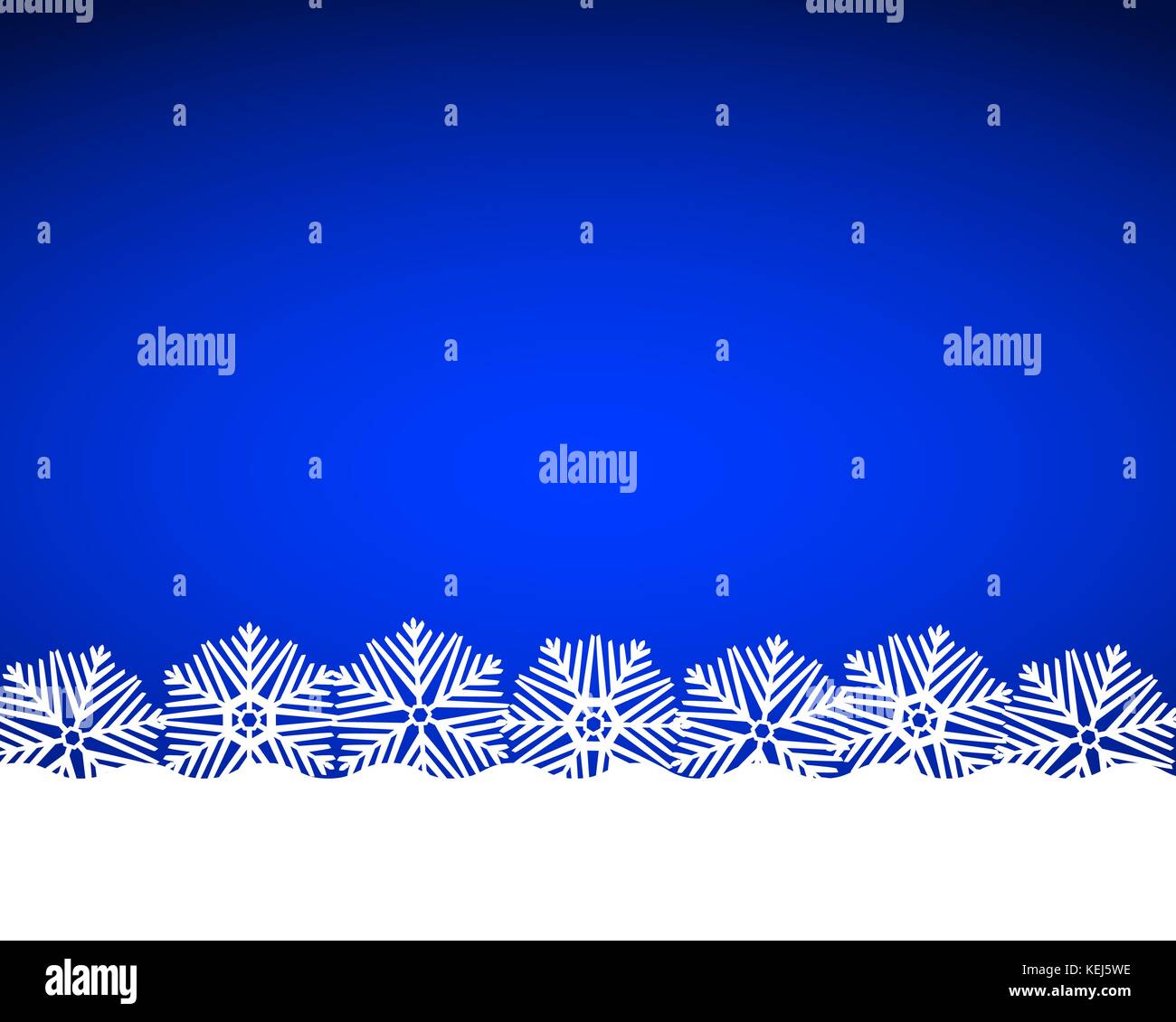 Blue snowflake pattern winter Stock Vector Images - Alamy