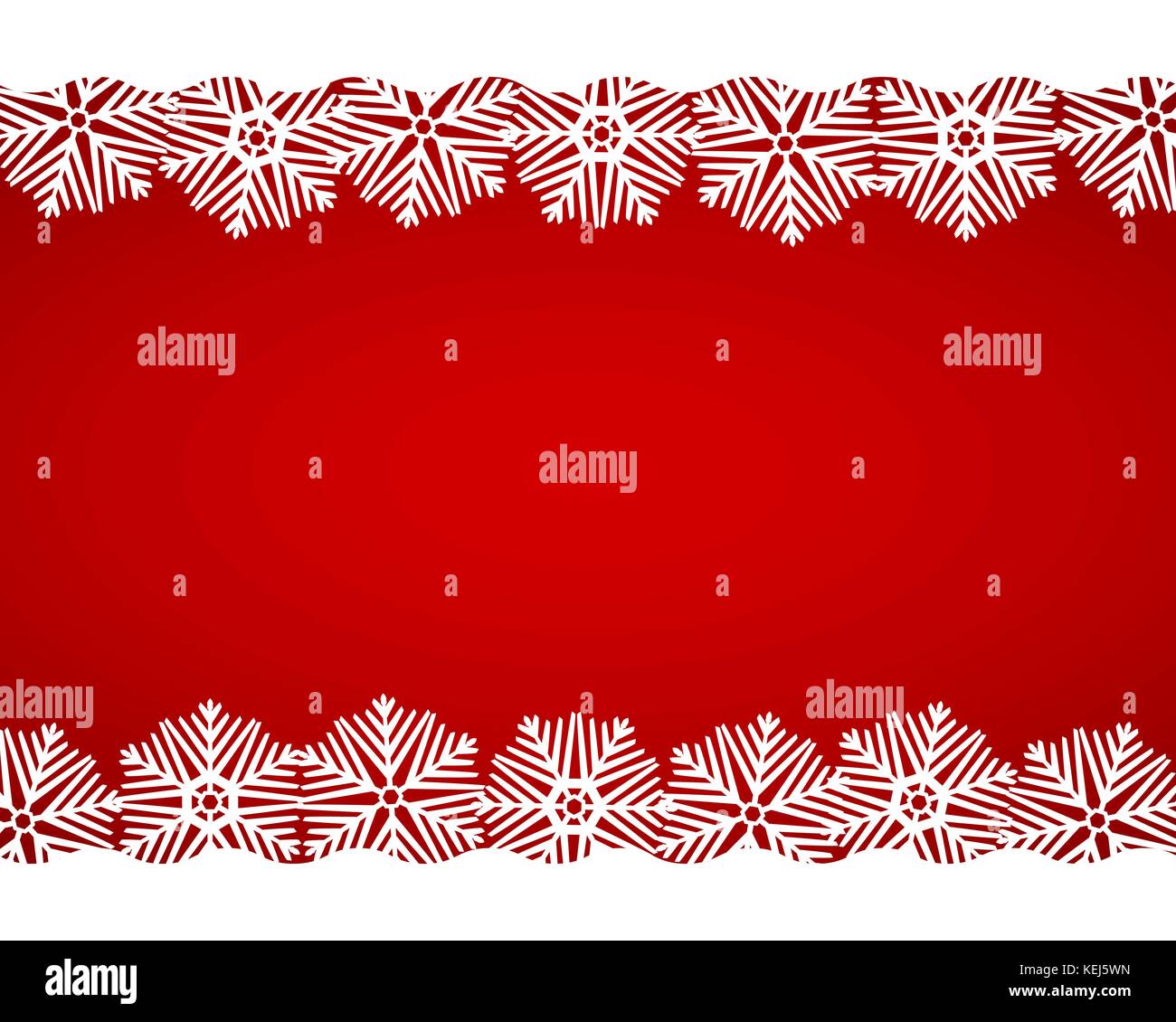 Red Snowflake Border Clip Art Christmas Snowflake Border Clipart