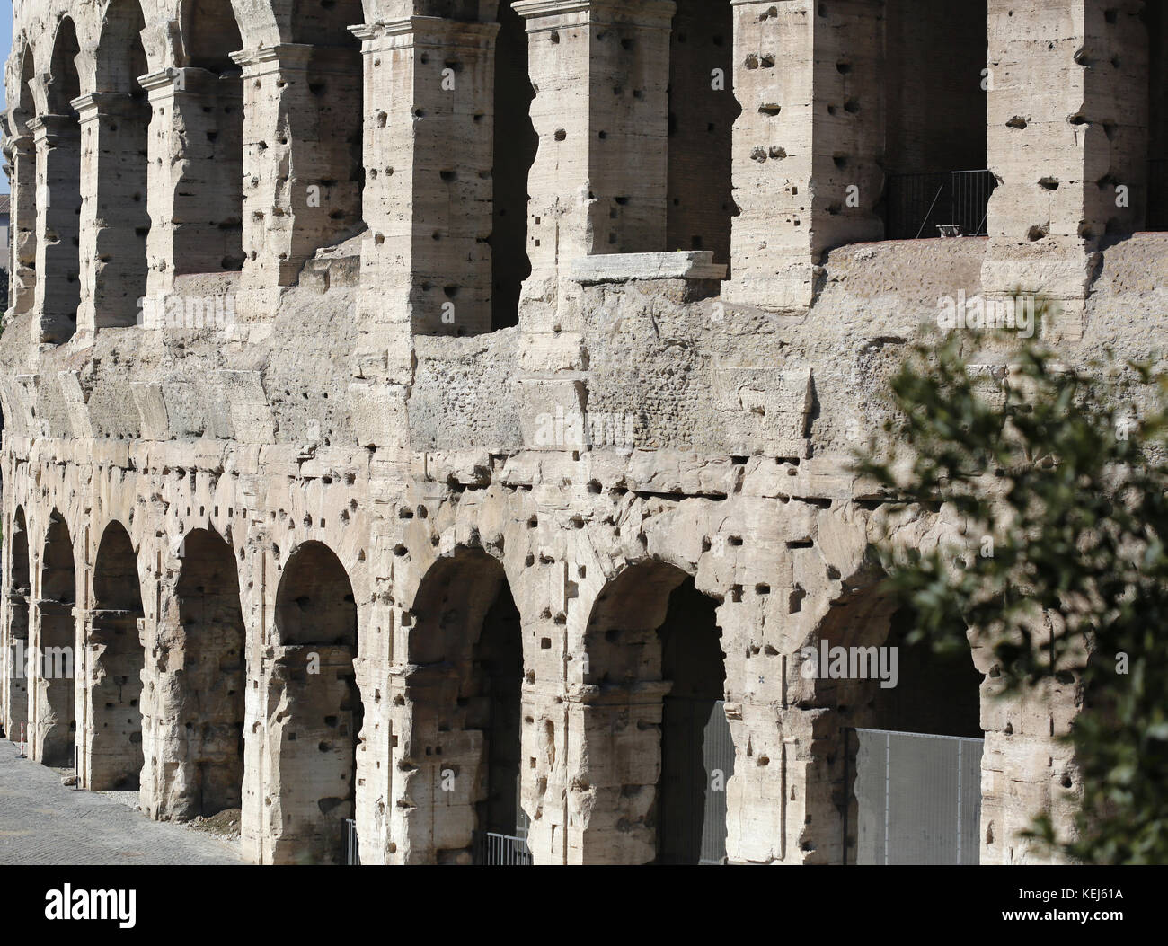 Roman colosseum brickwork hi-res stock photography and images - Alamy