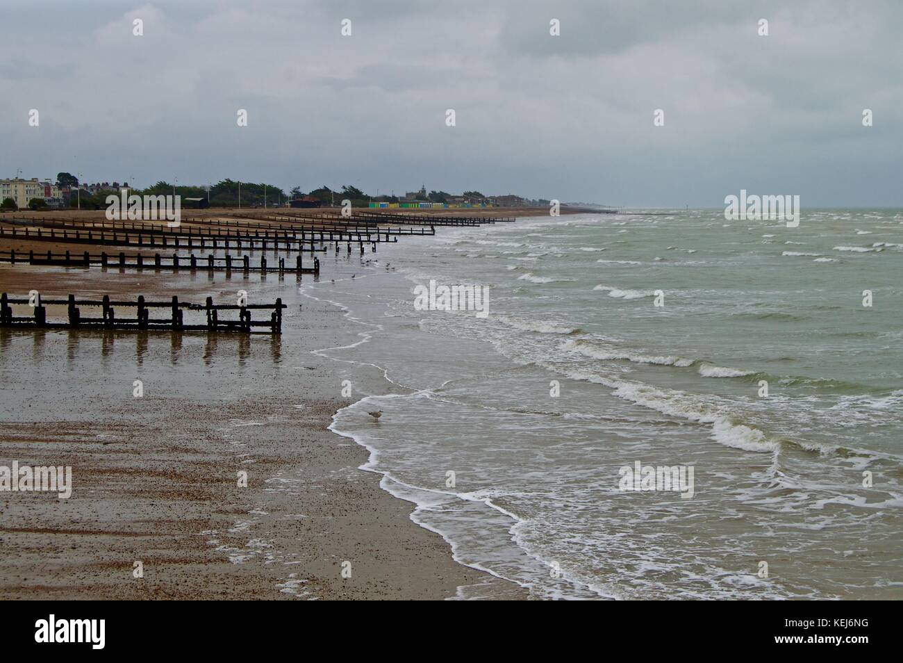 Seaside scene, Littlehampton, UK Stock Photo - Alamy