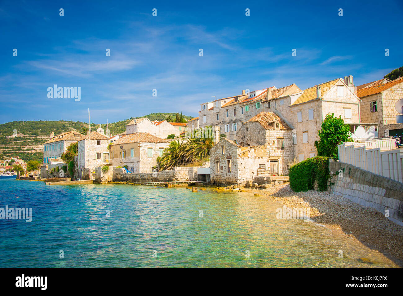 Vis in Croatia Stock Photo - Alamy