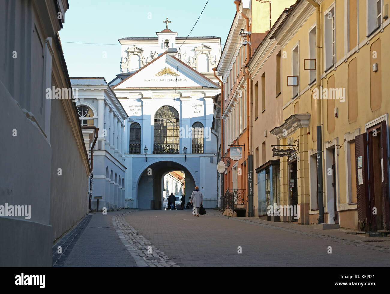 Gate of Dawn in Vilnius, Lithuania Stock Photo - Alamy