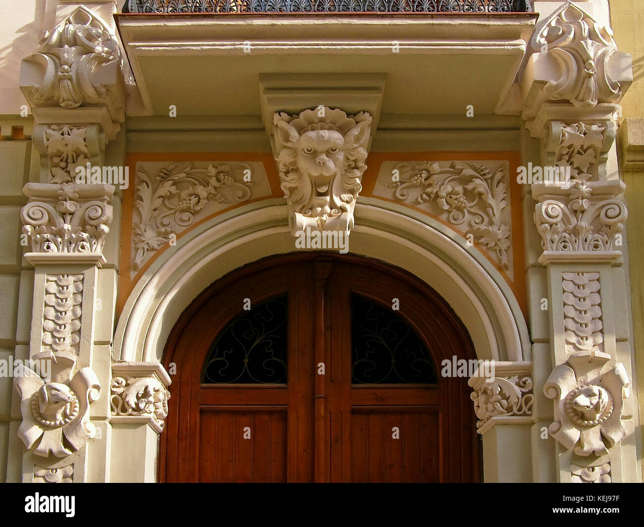 Modernism Portico. Barcelona. Spain Stock Photo - Alamy