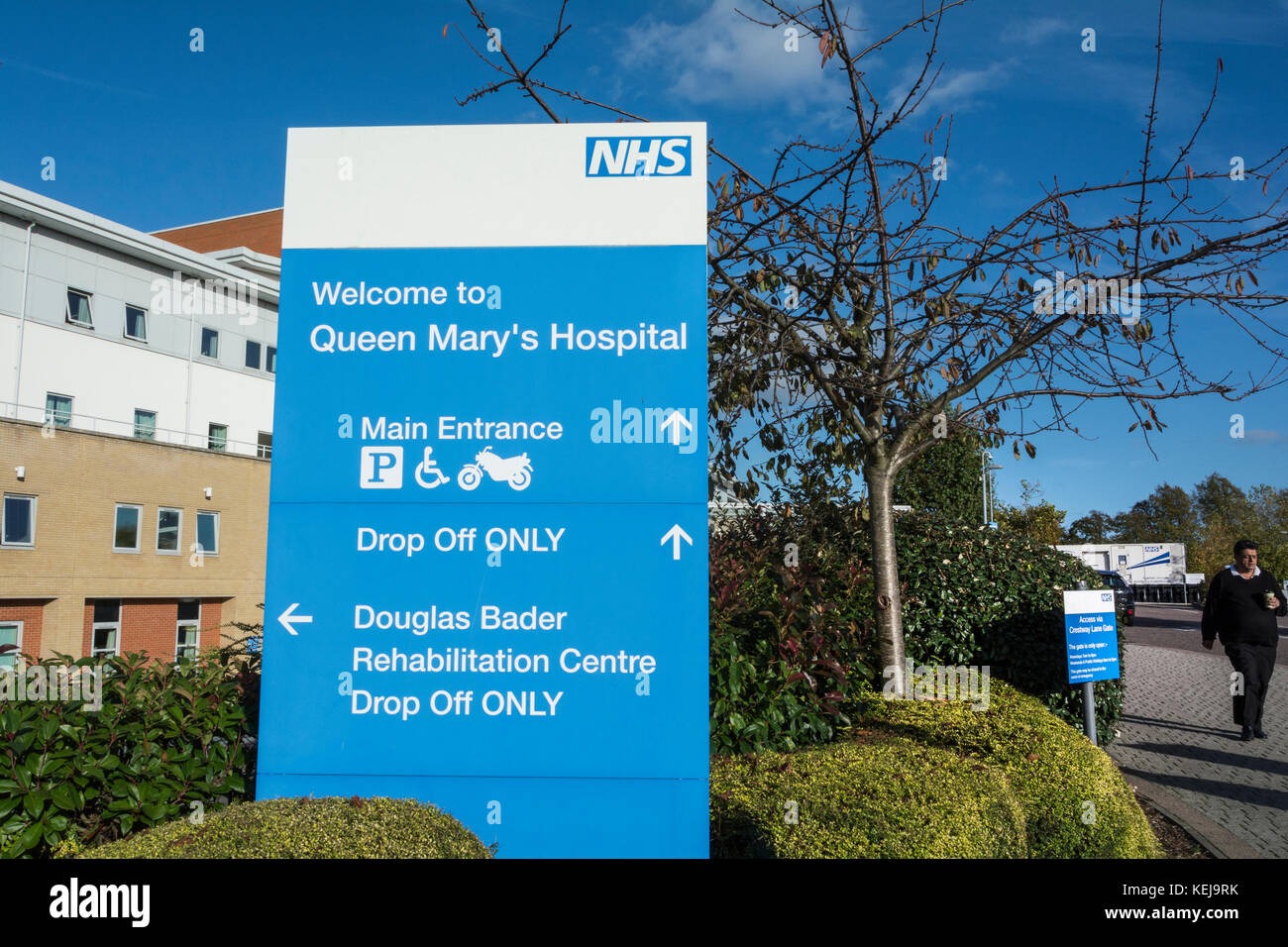 Exterior of Queen Mary's Hospital, Roehampton, LOndon, UK Stock Photo ...