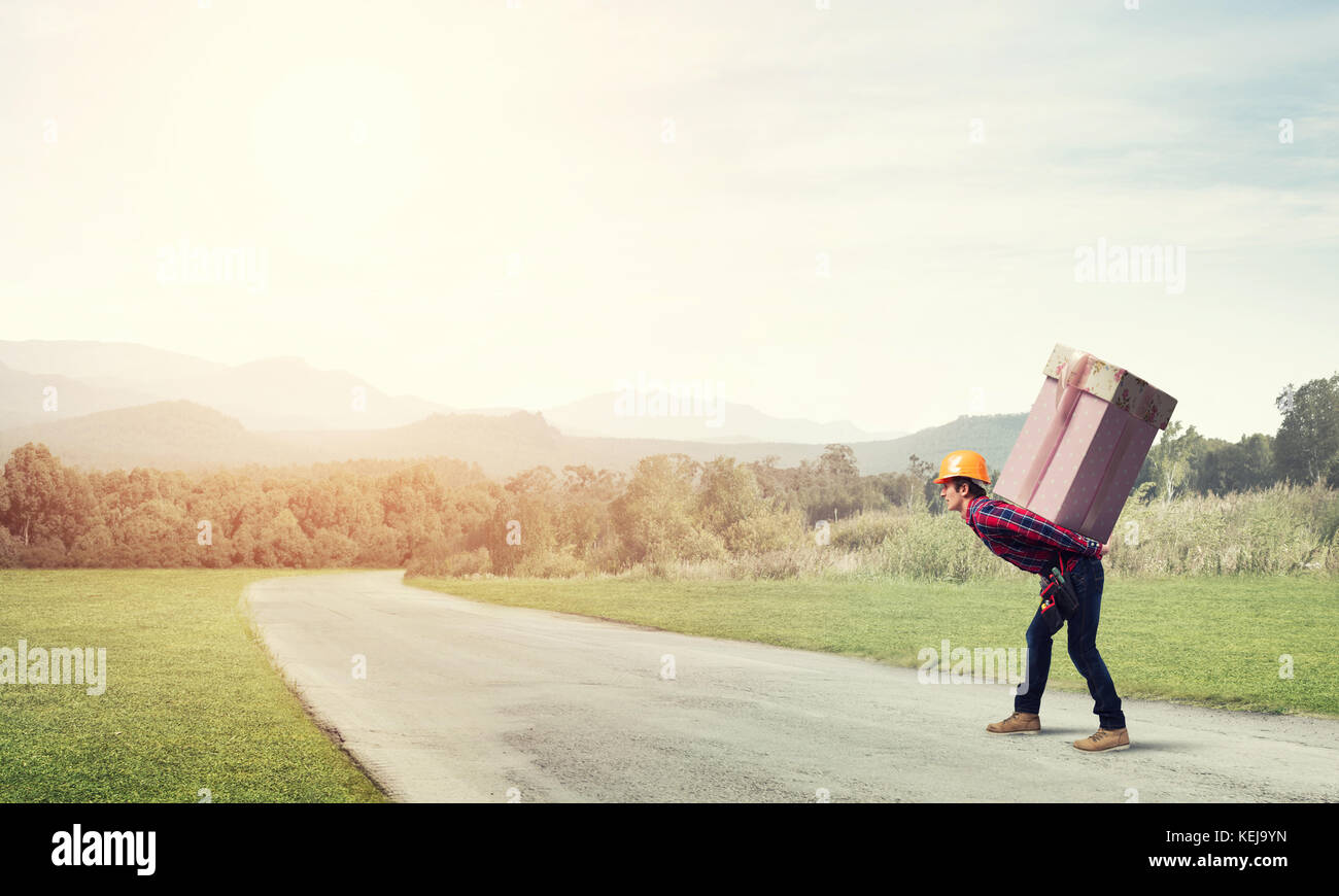 Delivery service concept Stock Photo - Alamy