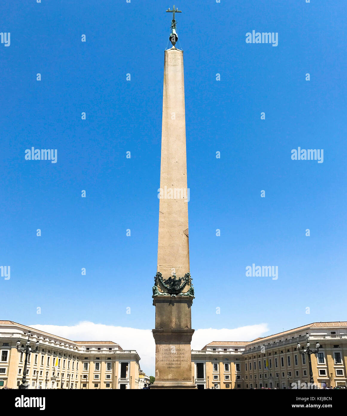 One of the thirteen Egyptian obelisks which stand in Rome Stock Photo ...