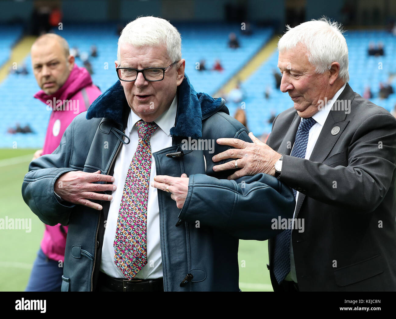 John motson sheepskin coat hi-res stock photography and images - Alamy