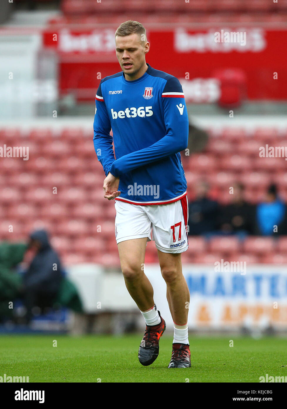 Stoke City's Ryan Shawcross before the Premier League match at the ...