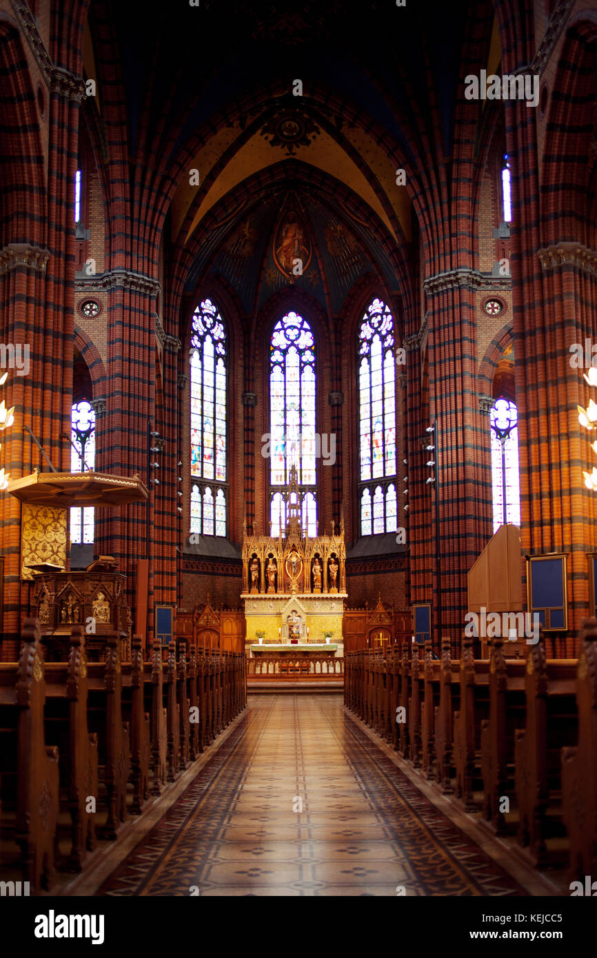 Swedish brick gothic architecture hi-res stock photography and images ...