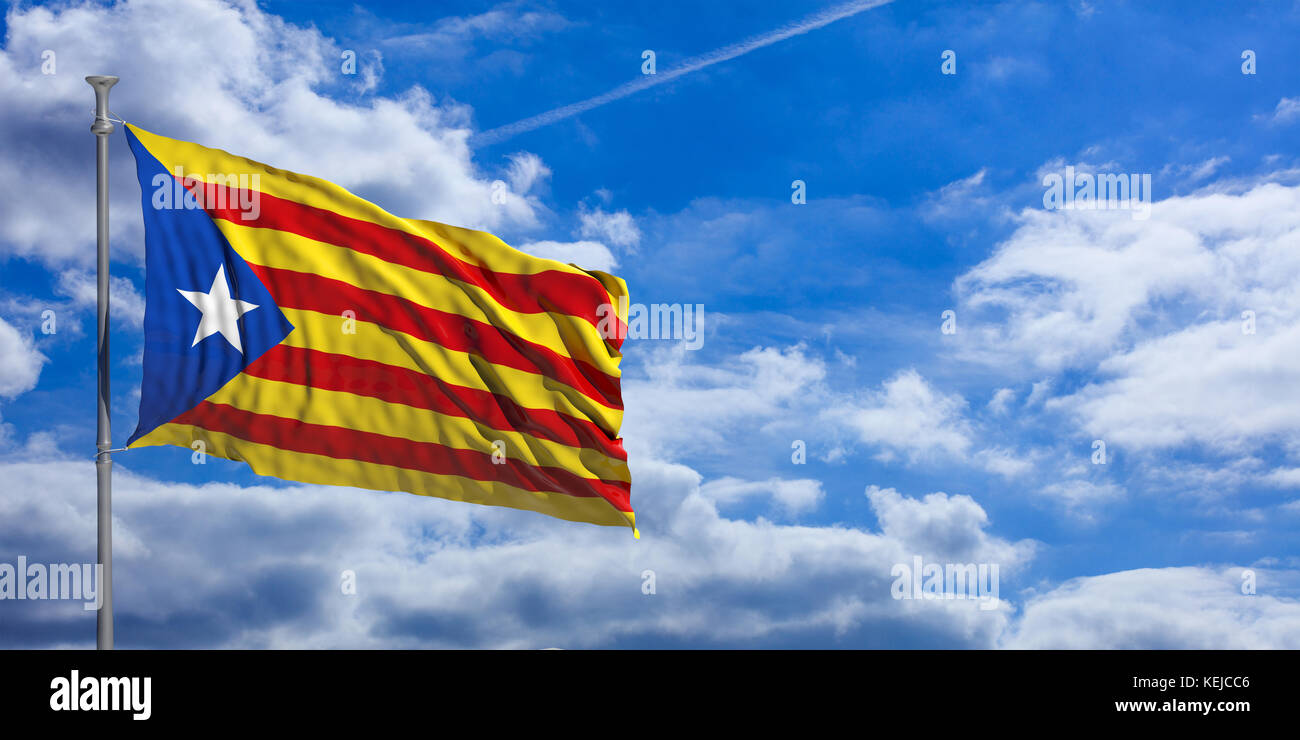 Catalonia flag hi-res stock photography and images - Alamy