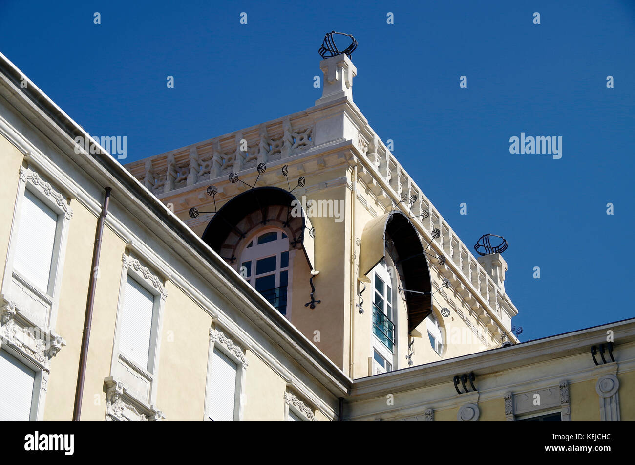 Large Art-Nouveau building in Padua recently re-furbished, with ...