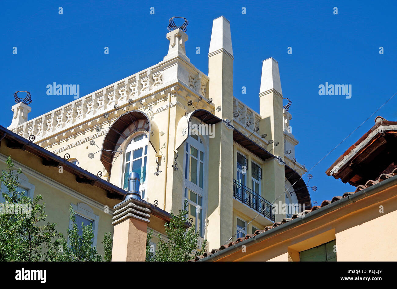 Large Art-Nouveau building in Padua recently re-furbished, with ...