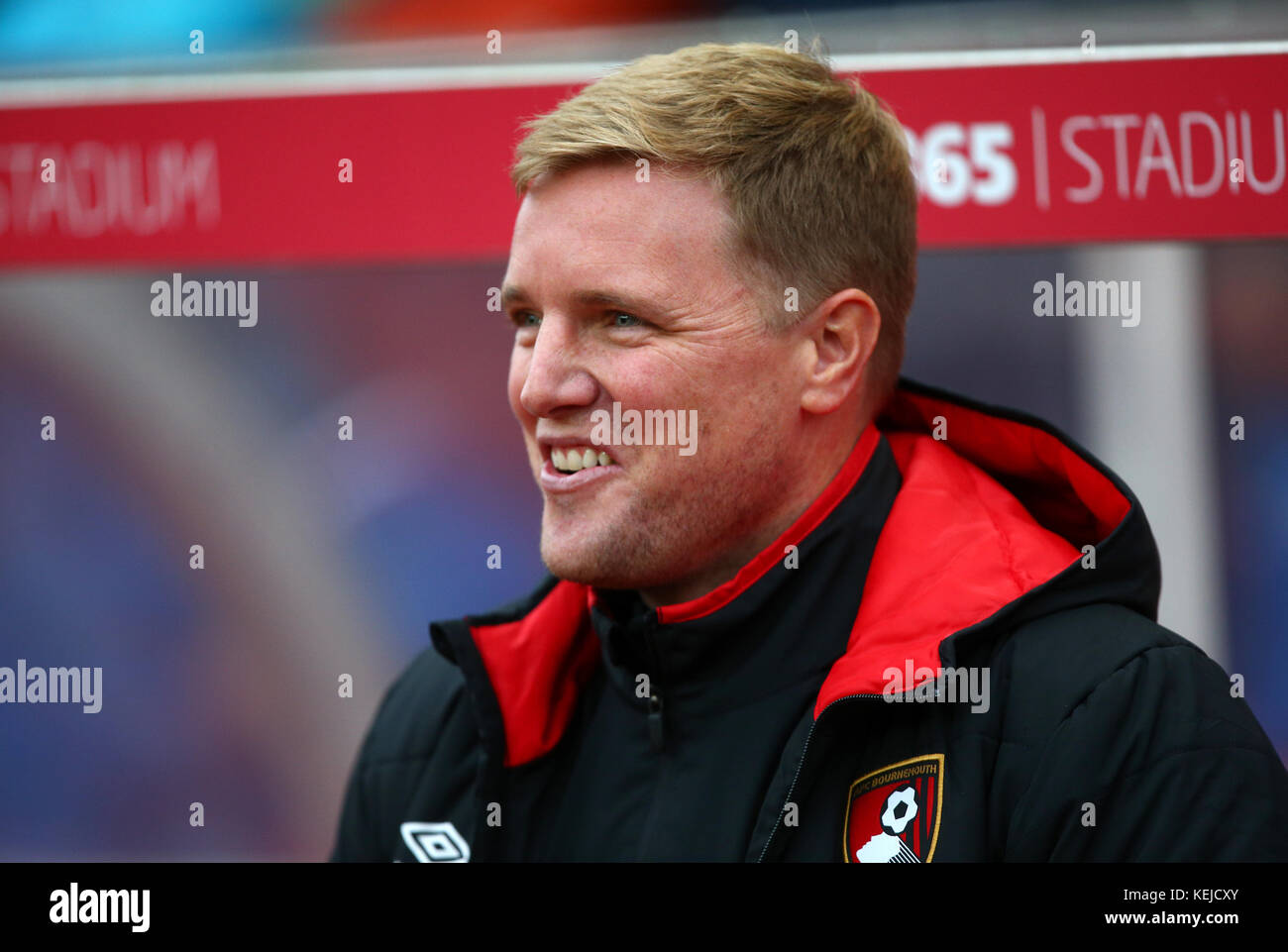 AFC Bournemouth manager Eddie Howe before the Premier League match at ...