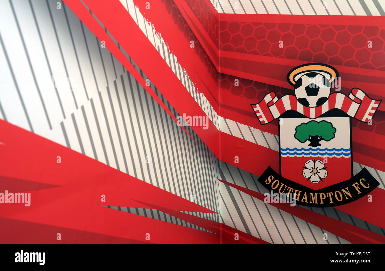 A general view inside the Southampton ground prior to the Premier ...