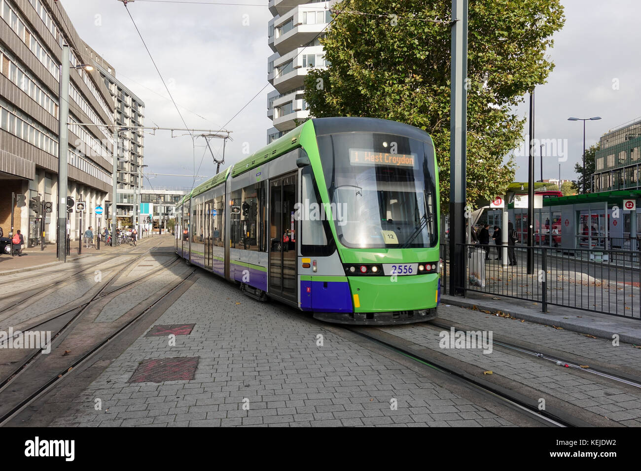 Tramlink to croydon hi-res stock photography and images - Alamy