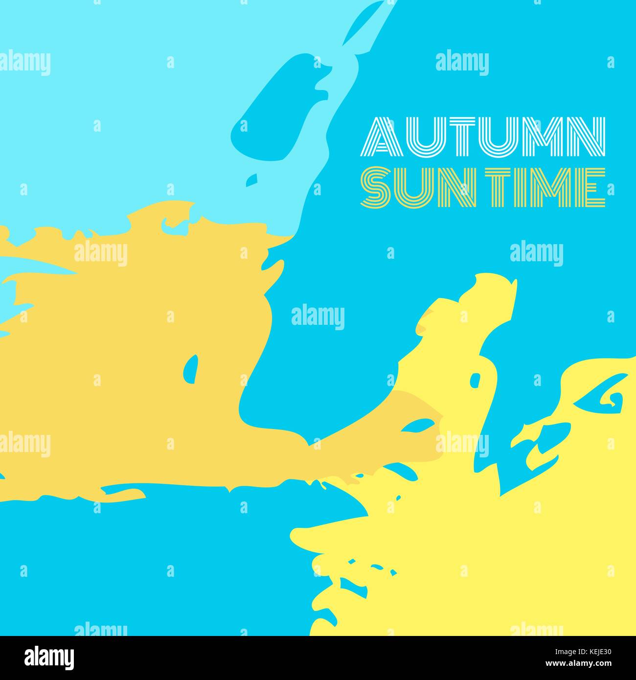 Autumn suntime. Vector Background Banner. Grunge design Stock Vector ...