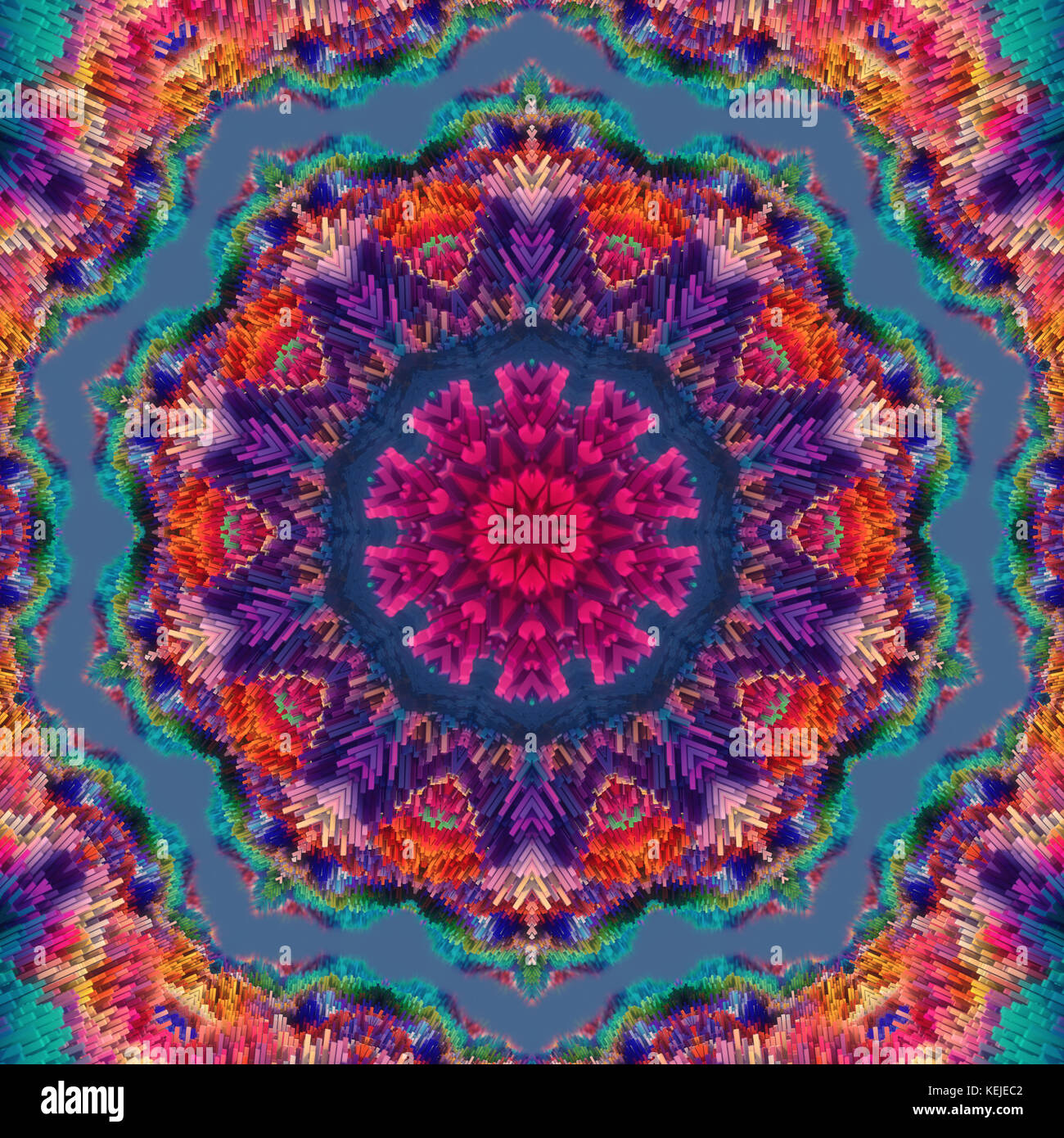 Abstract pattern mandala background Stock Photo - Alamy