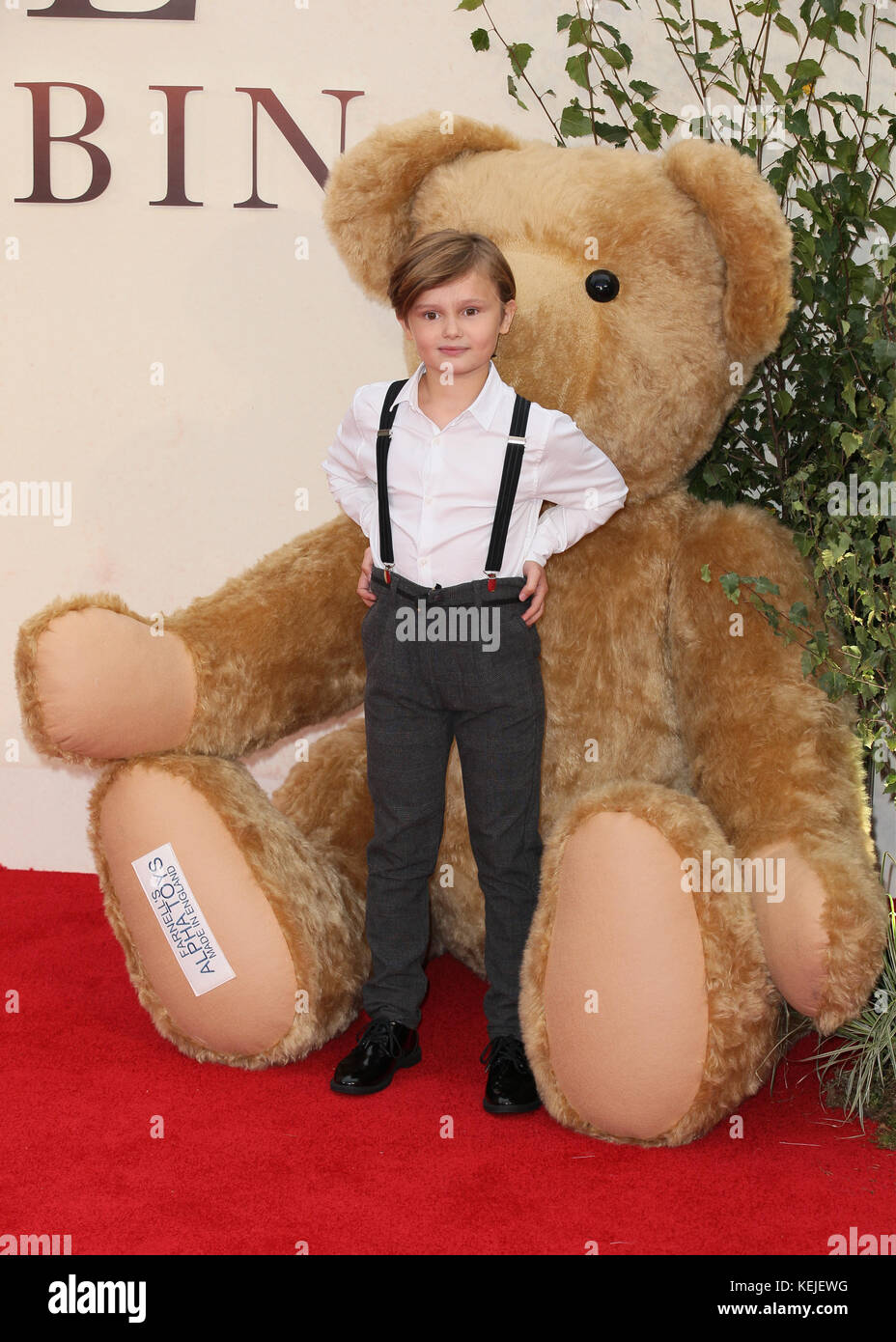 The World Premiere of 'Goodbye Christopher Robin' held at the Odeon ...