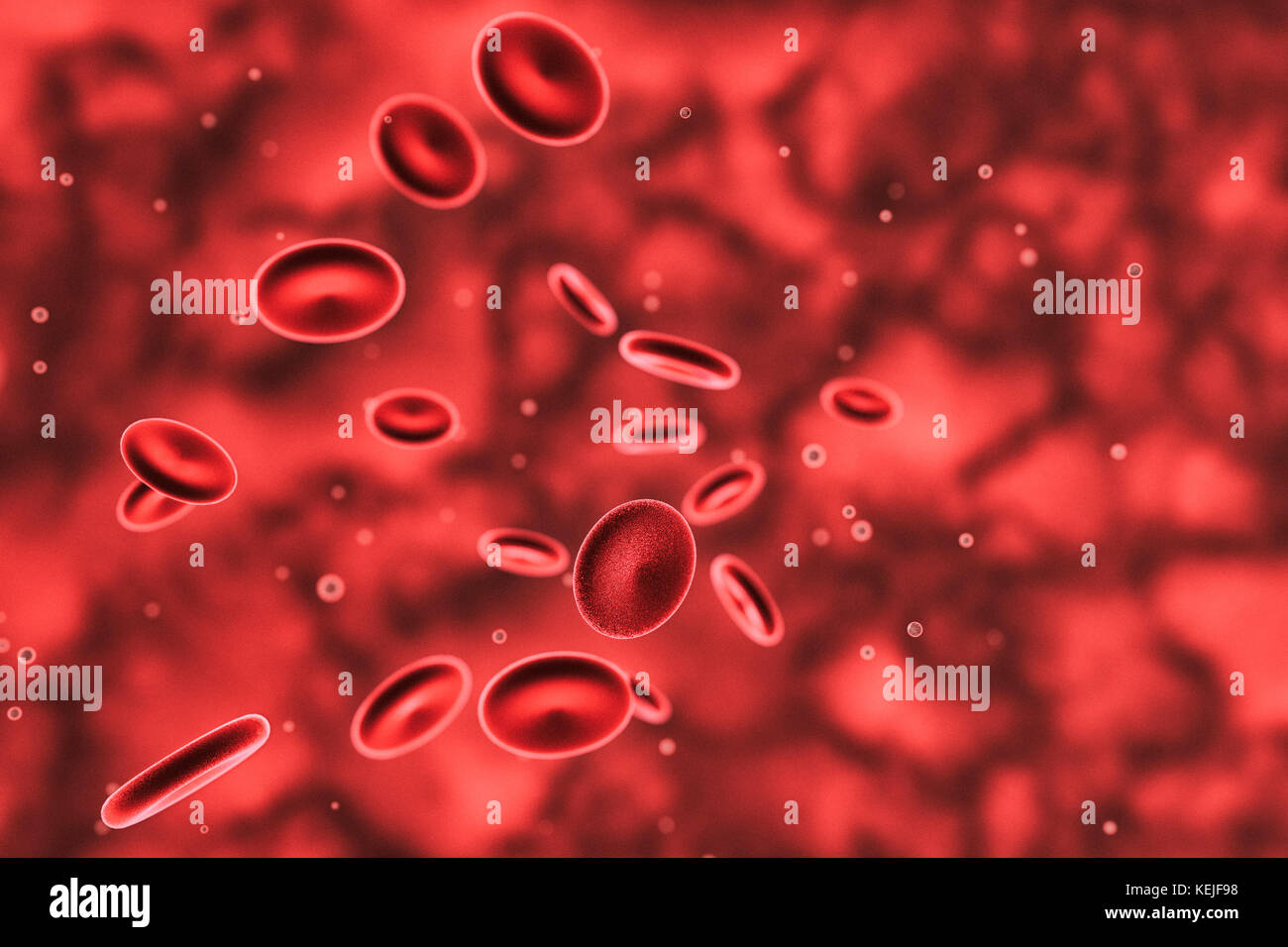 a close up of blood cells Stock Photo - Alamy