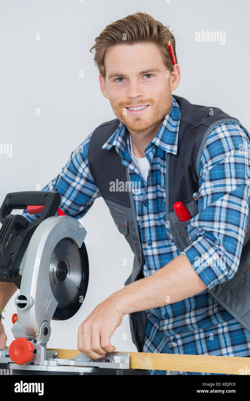 he is the best carpenter in town Stock Photo - Alamy