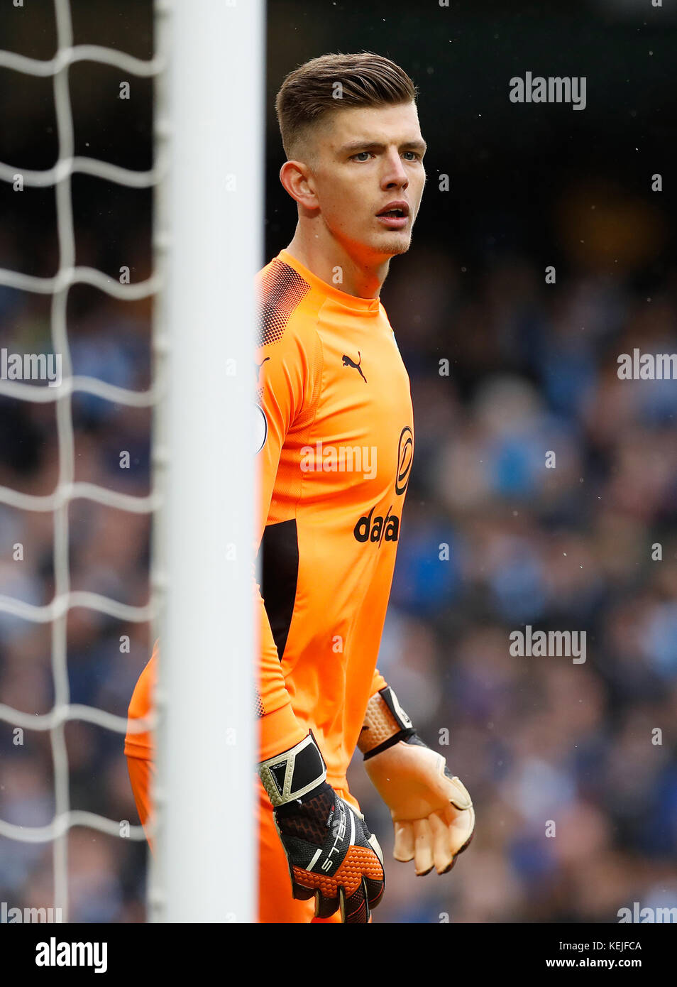 Burnley goalkeeper Nick Pope during the Premier League match at the ...