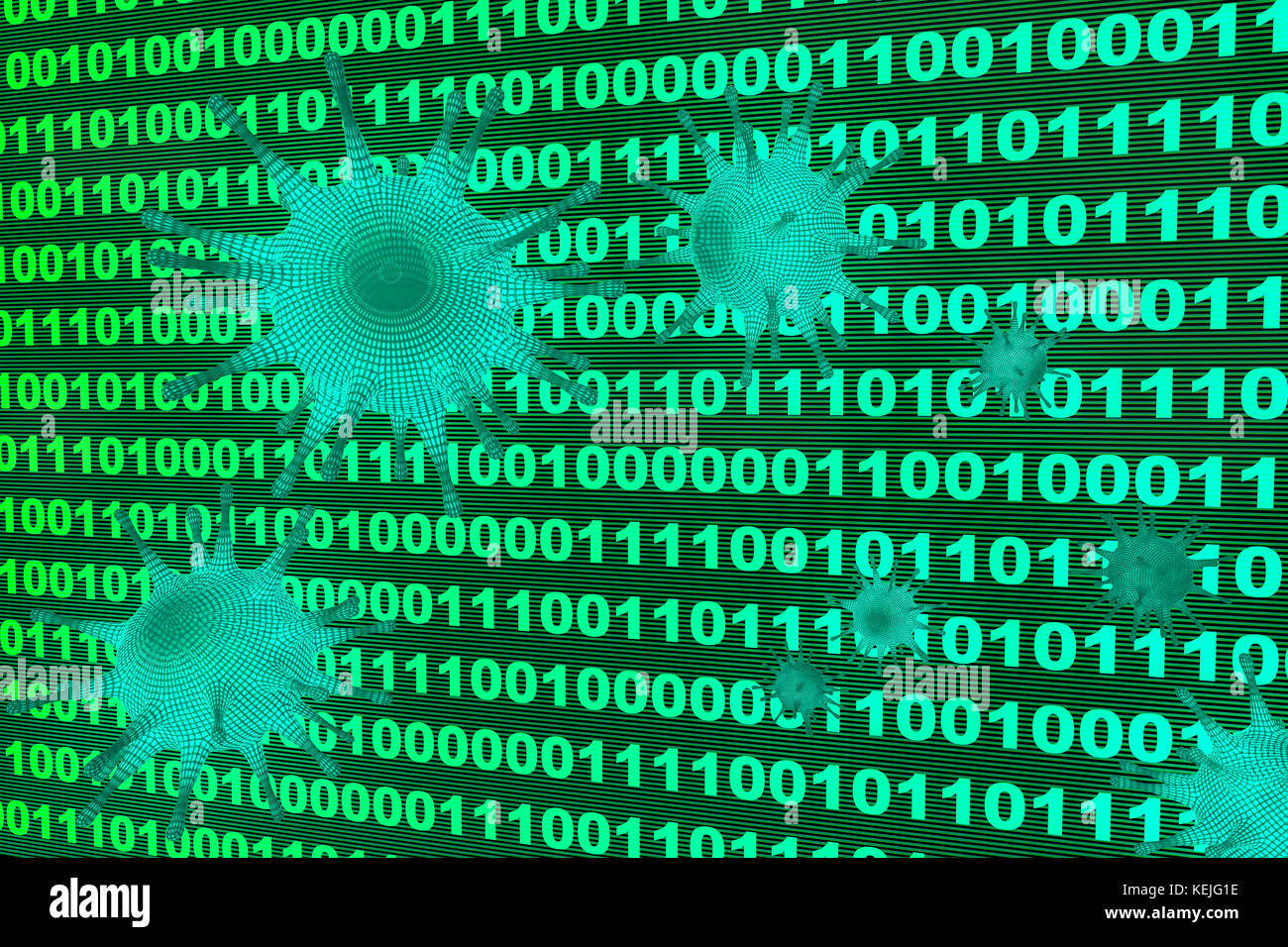 Computer virus infiltrate system hi-res stock photography and images ...