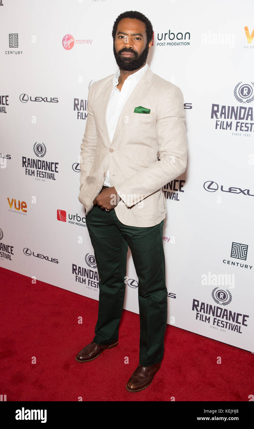 Red Carpet arrivals for the Raindance Film Festival opening Gala ...