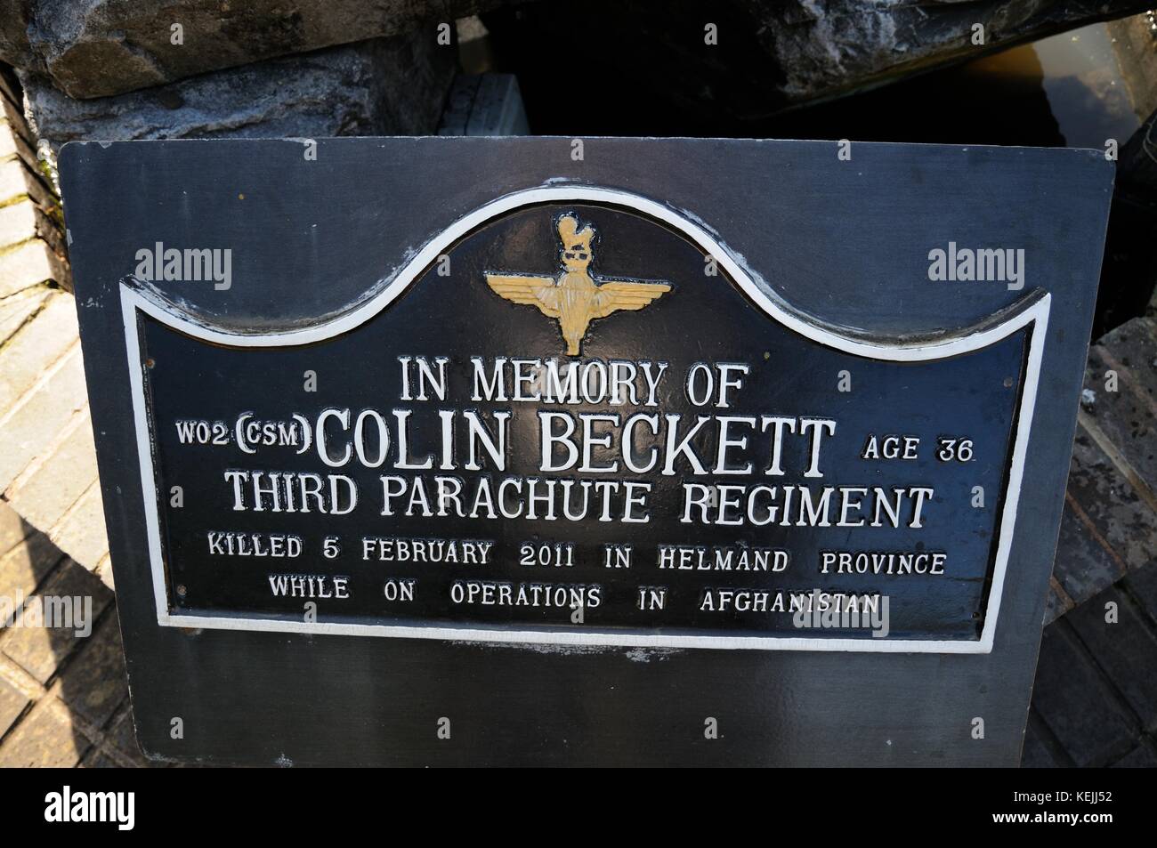 Memorial to Colin Beckett, Michael Boddy,and Stephen Restorick, Bishop ...