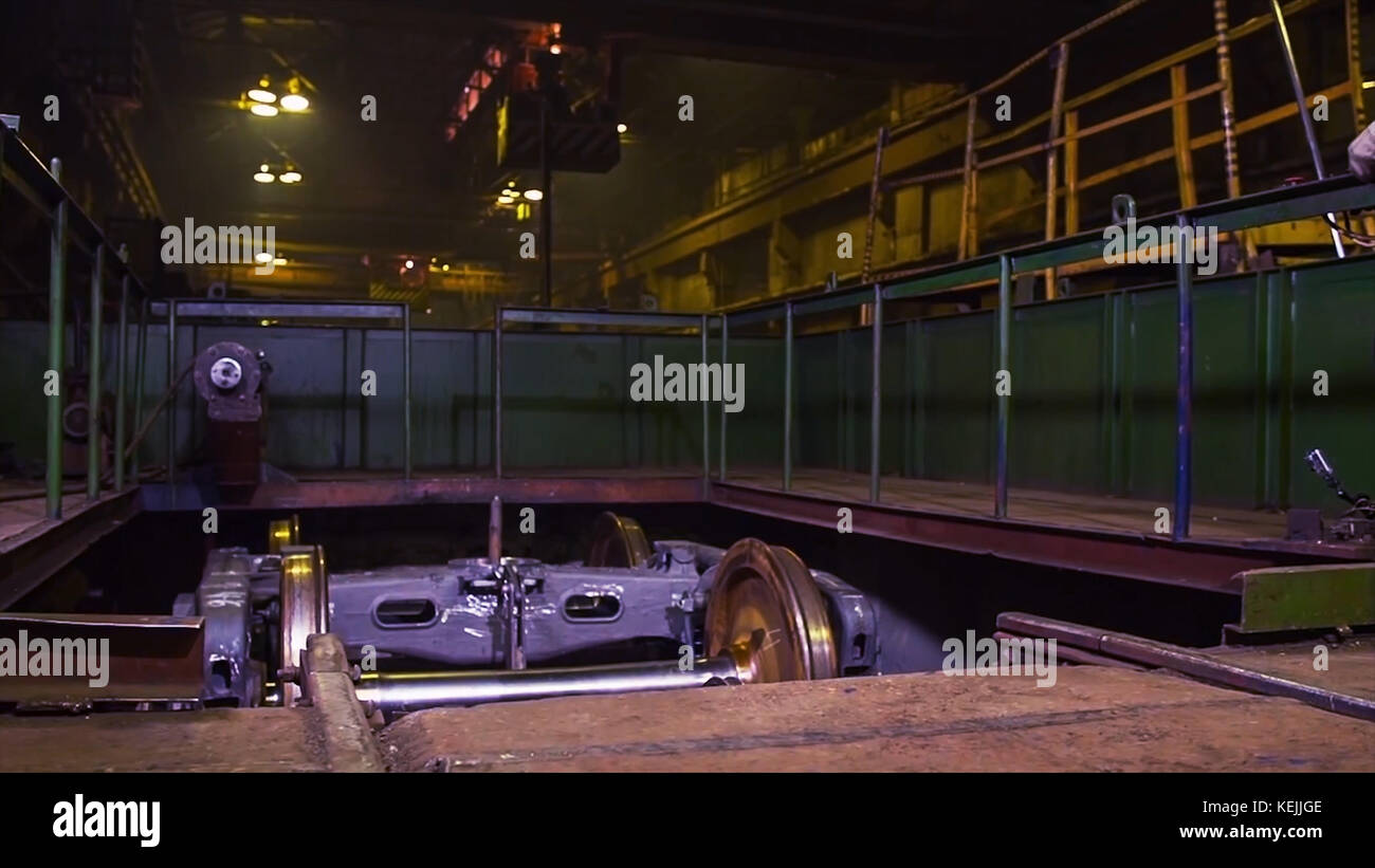 Manufacture of rails for trains and freight wagon, boxcars. Rail ...