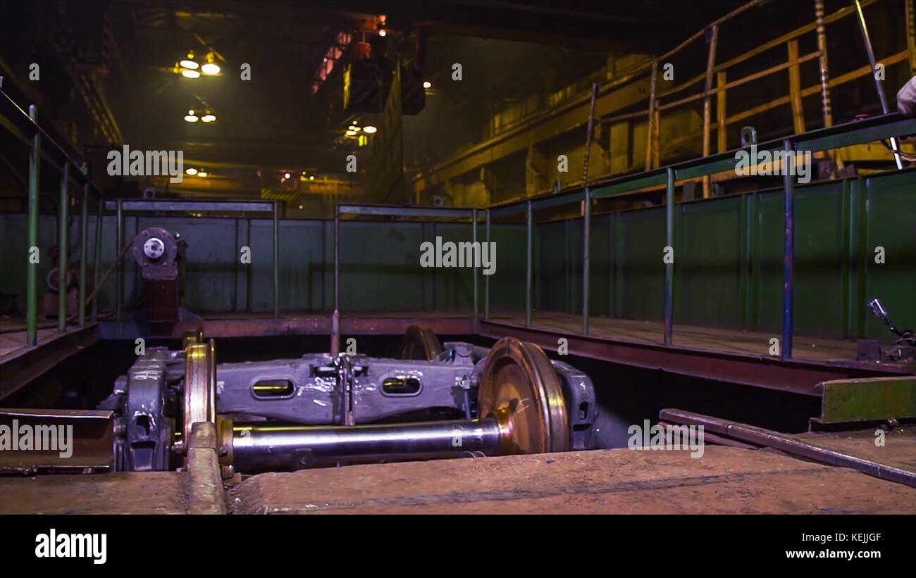 Manufacture of rails for trains and freight wagon, boxcars. Rail ...