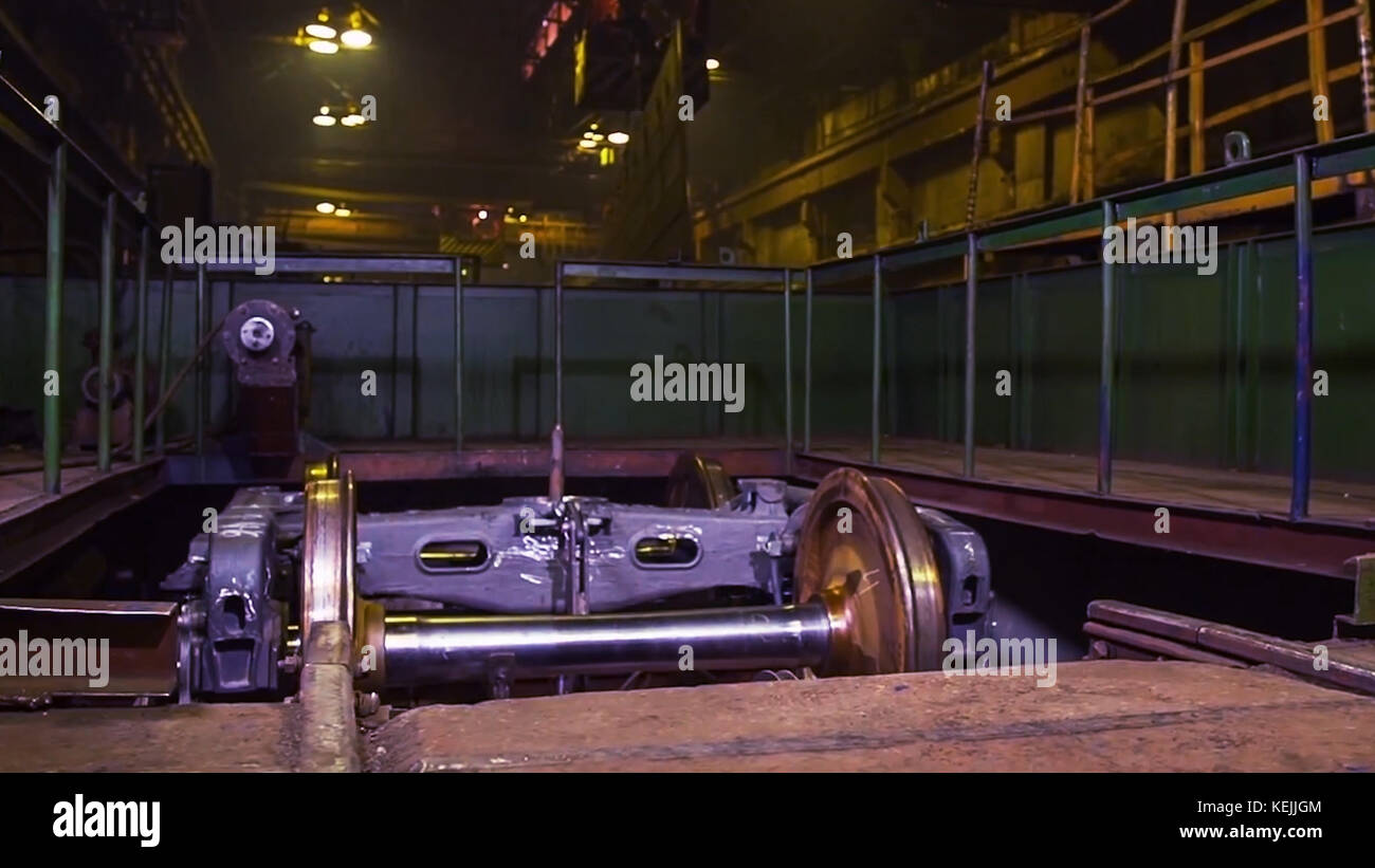 Manufacture of rails for trains and freight wagon, boxcars. Rail ...