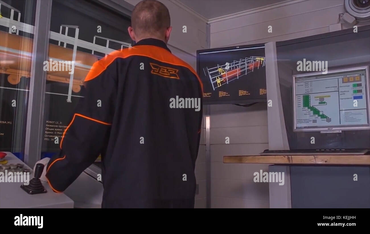 Mechanical technician operative of cnc milling cutting machine center ...