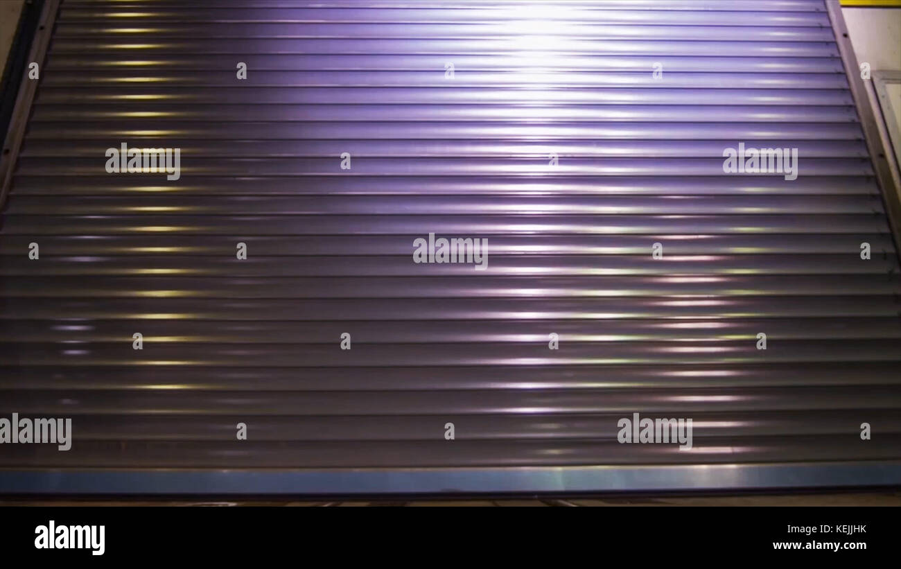 Freight wagon for oil in Hangar. demonstration of a freight wagon ...