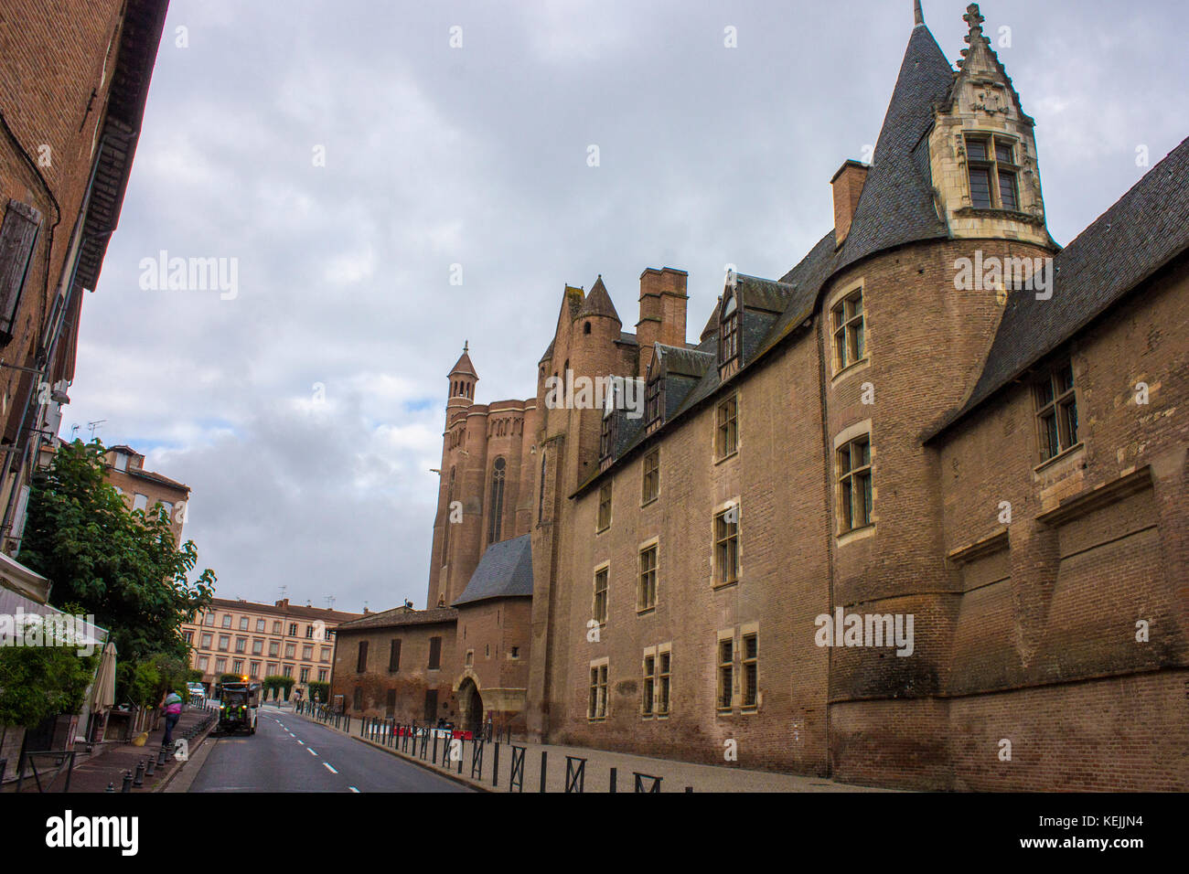 The Palais de la Berbie in Albi, France, now the Toulouse-Lautrec ...
