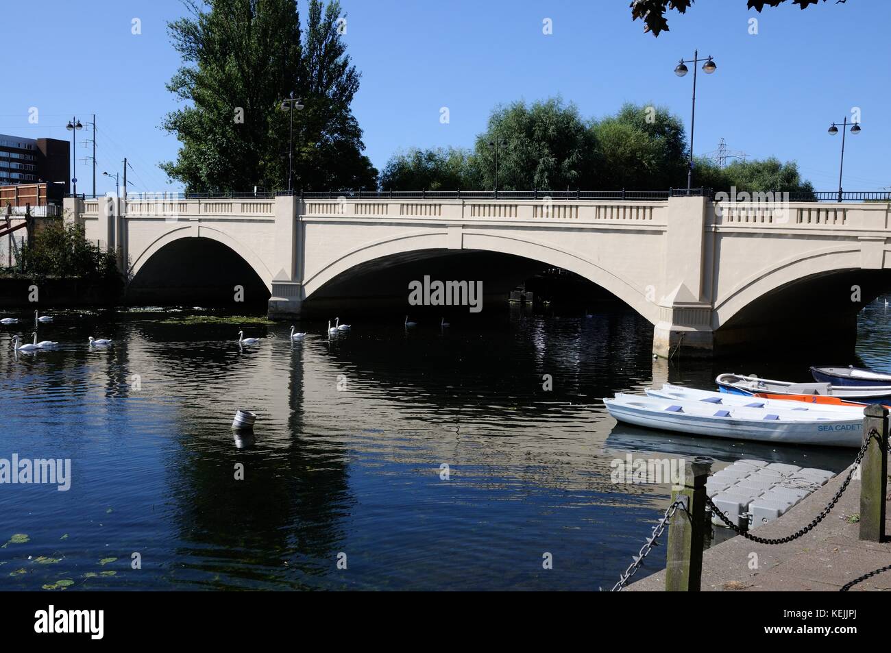Town Bridge, Peterborough, Cambridgeshire Stock Photo - Alamy