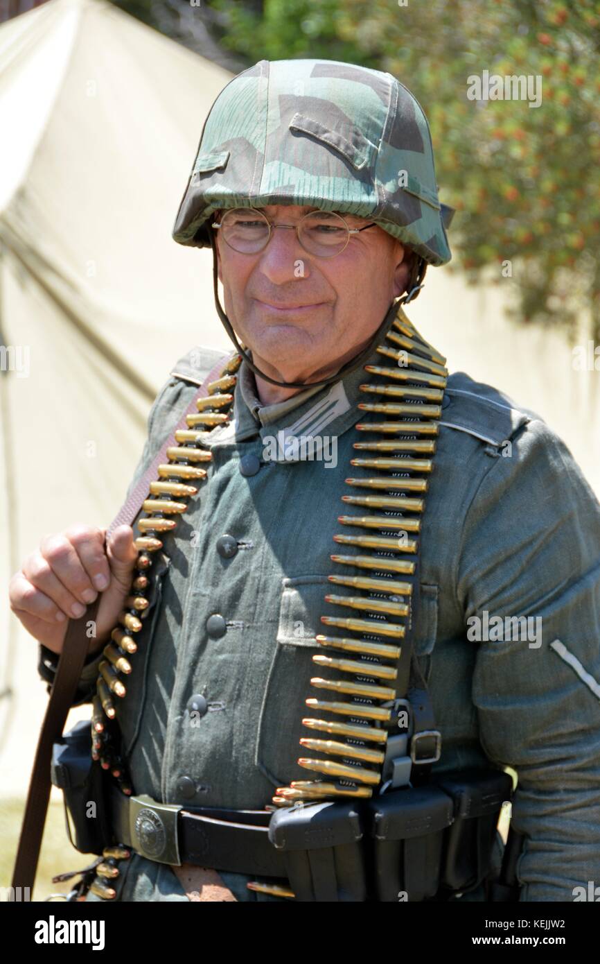 World War II Battle Reenactment Stock Photo - Alamy