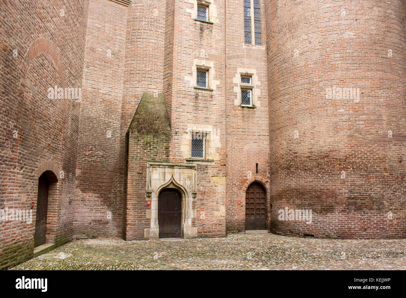 The Palais de la Berbie in Albi, France, now the Toulouse-Lautrec ...