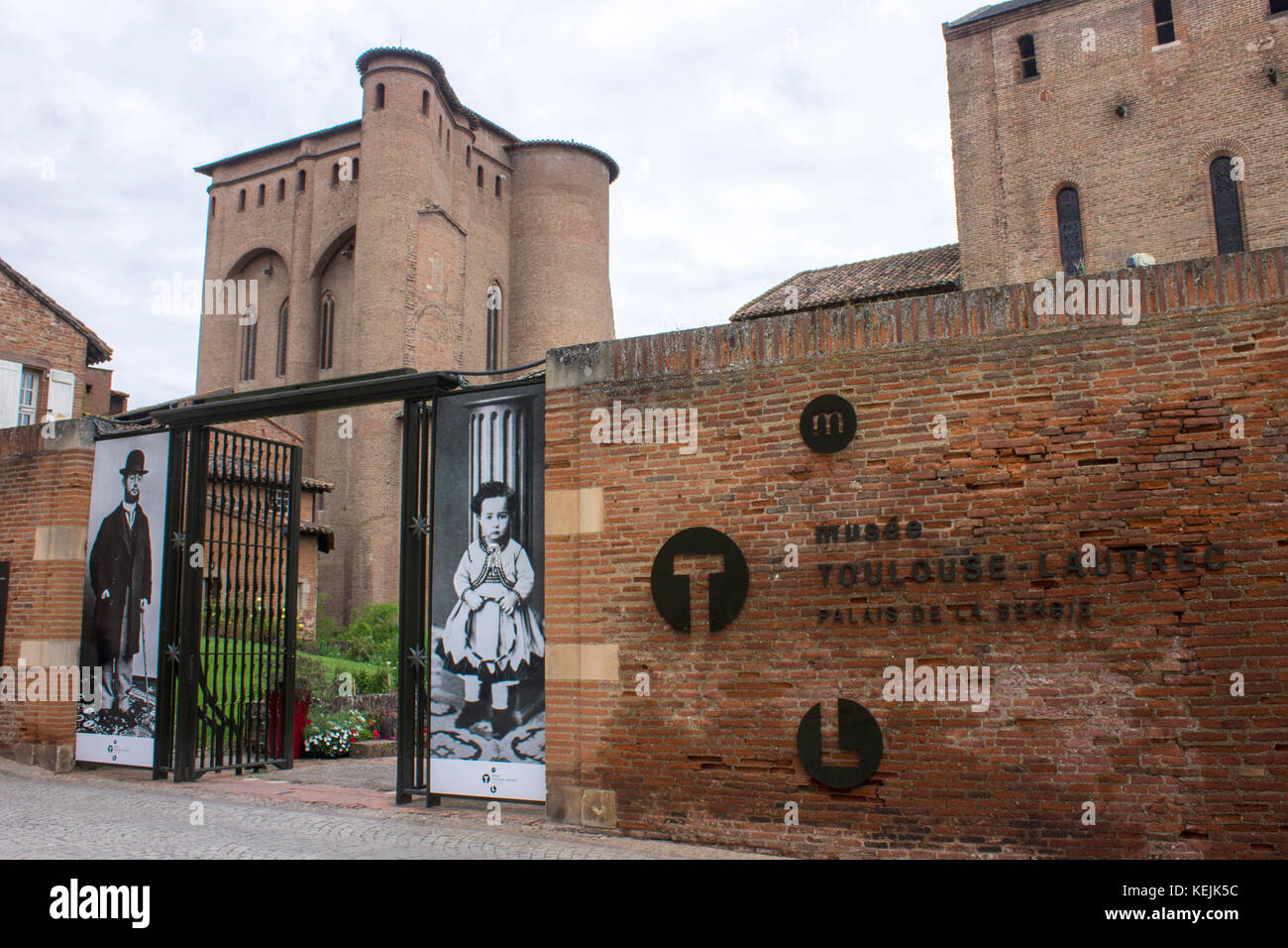 The Palais de la Berbie in Albi, France, now the Toulouse-Lautrec ...
