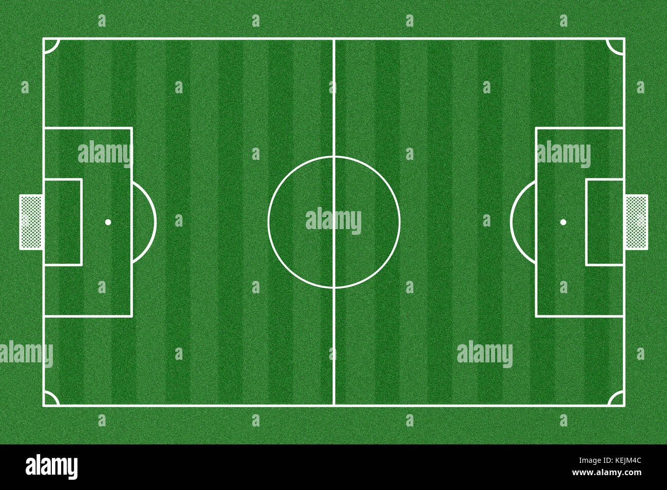 top view of soccer field Stock Photo - Alamy