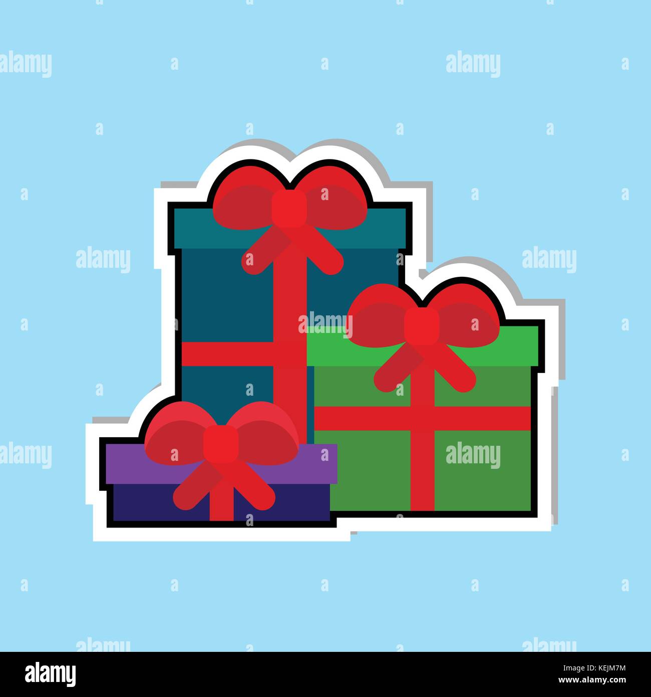 Gift sticker hi-res stock photography and images - Alamy