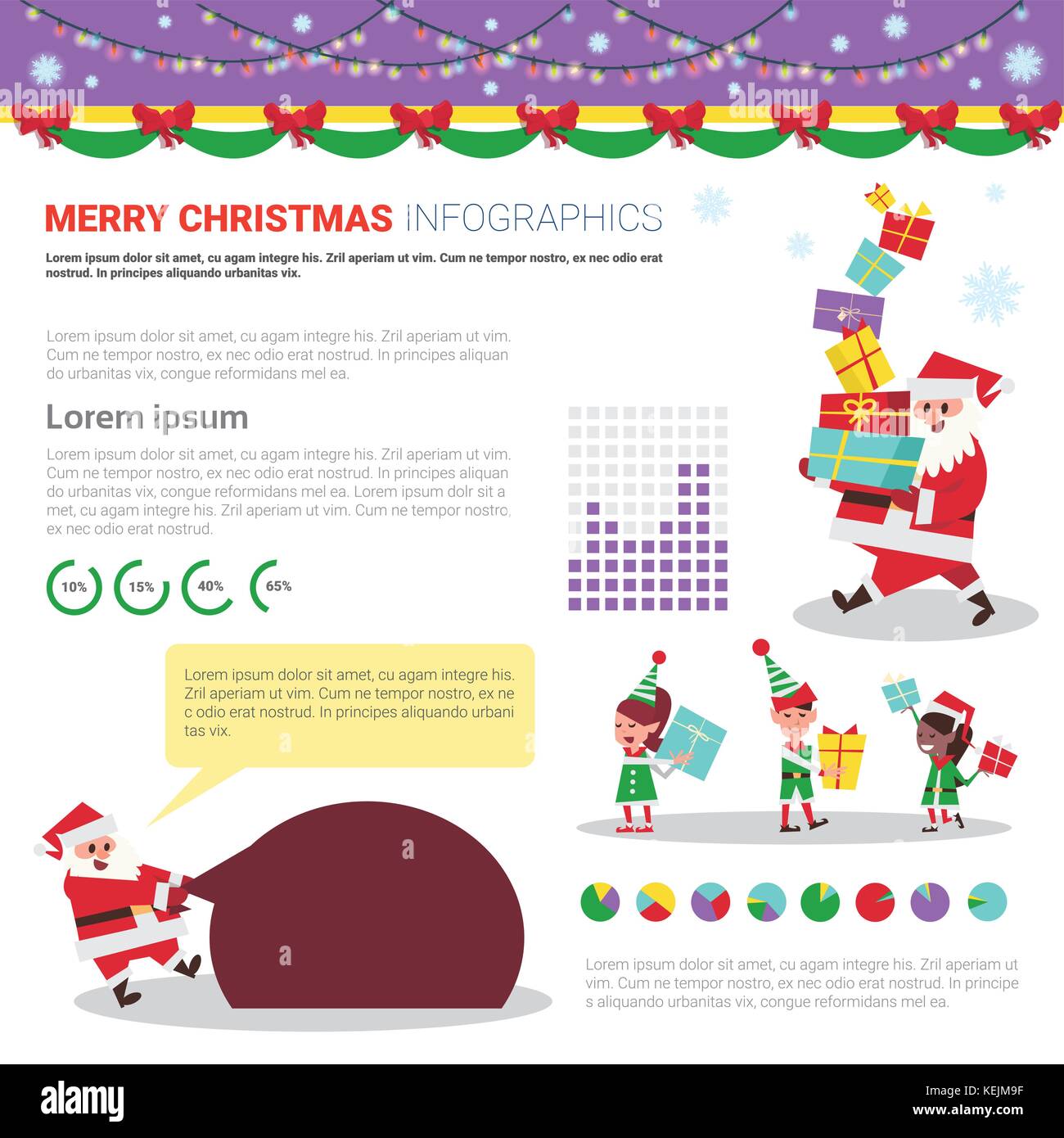 White decorative elements vector templates hi-res stock photography and ...