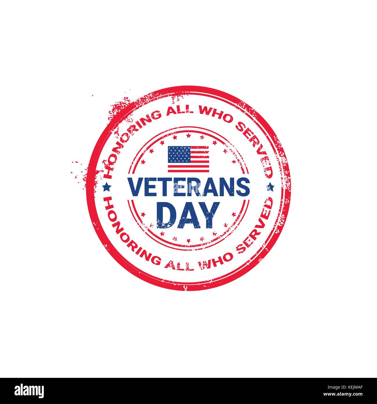 Veteran Day Grunge Rubber Stamp On White Background, Usa Holiday Retro ...