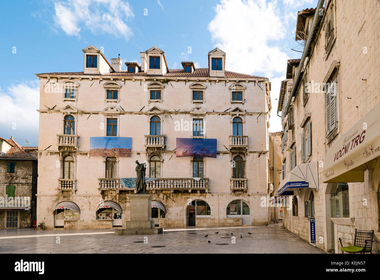 Split in Croatia is a medieval town Stock Photo - Alamy