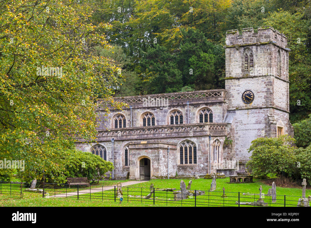 St peters church at stourton hi-res stock photography and images - Alamy