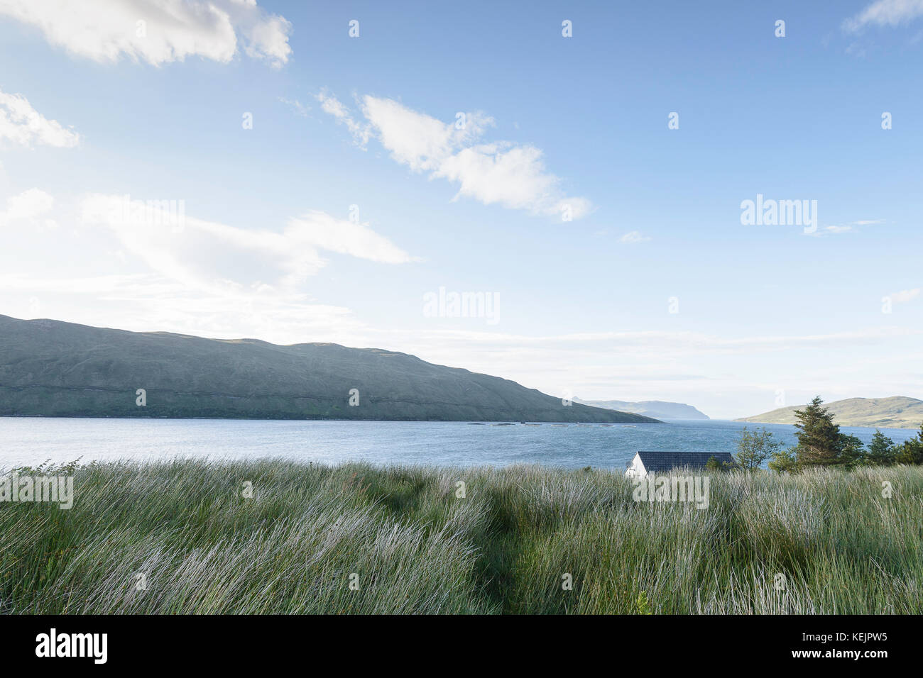 sunny afternoon landscape at the isle of skye Stock Photo - Alamy