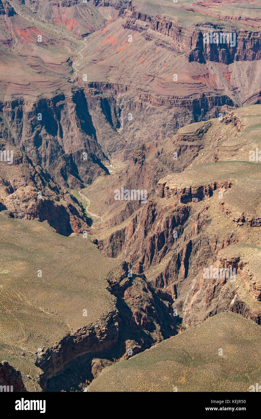 Beautiful Landscape of Grand Canyon and Colorado river Stock Photo - Alamy