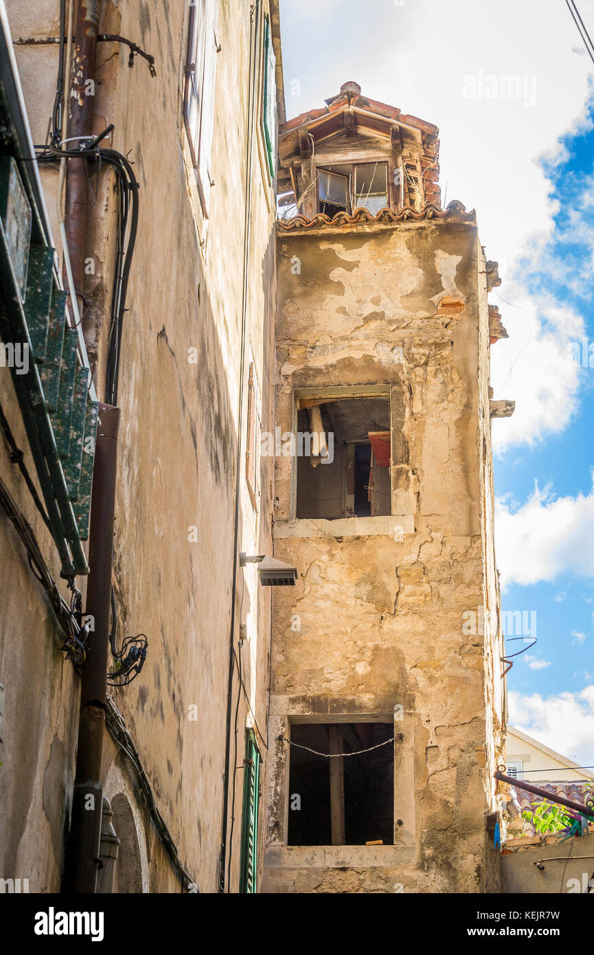 Old Town in Split, Croatia its filled with remnants of medieval times ...